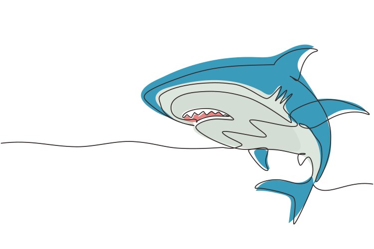 Shark Outline Drawing Vector Images (over 3,800)