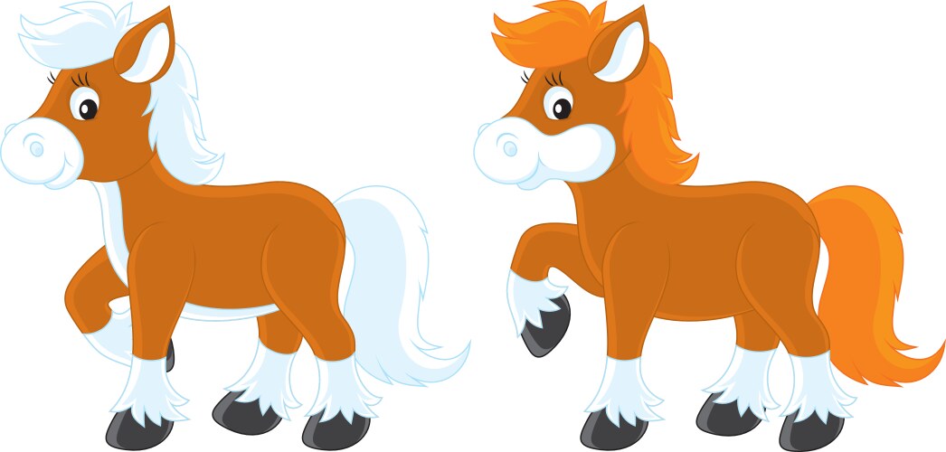 Pony Royalty Free Vector Image - VectorStock