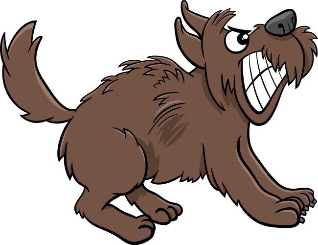 Cartoon Dog Growling Vector Images (over 520)