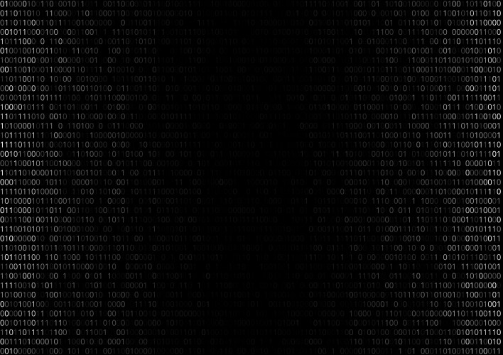 Binary code background Royalty Free Vector Image