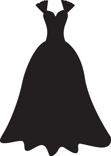 Dress Royalty Free Vector Image - VectorStock