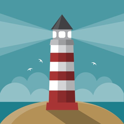 Lighthouse Cartoon Vector Images (over 4,300)