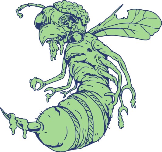 Bee Line Drawing Vector Images (over 6,900)