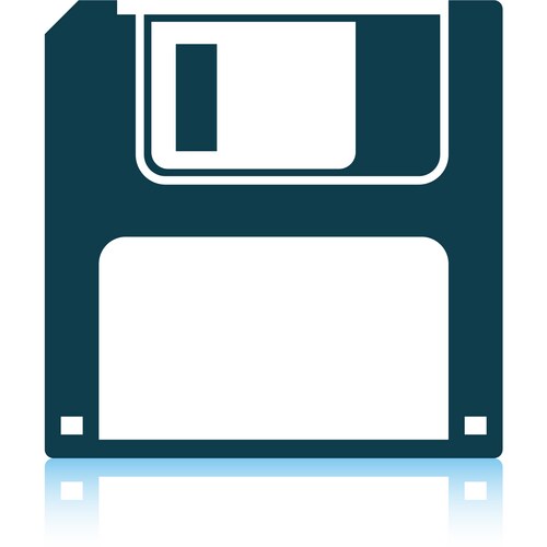 Floppy icon Royalty Free Vector Image - VectorStock