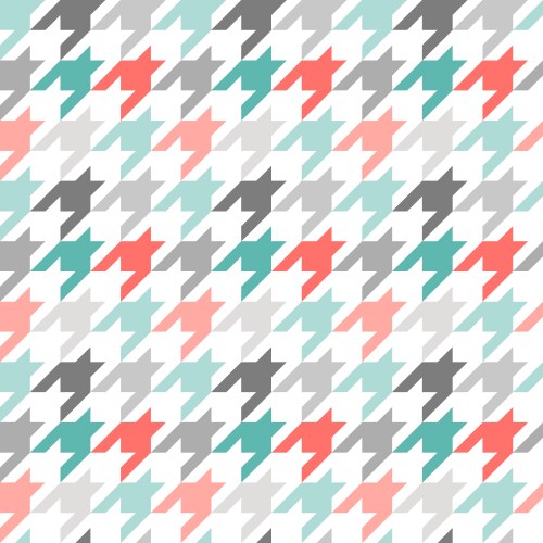 Houndstooth seamless pattern Royalty Free Vector Image