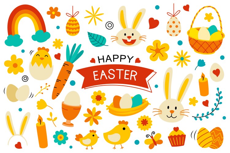 Happy Easter Vector Images (over 160,000)