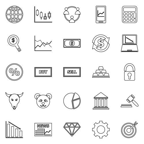 Forex Icon Vector Images (over 6,500)