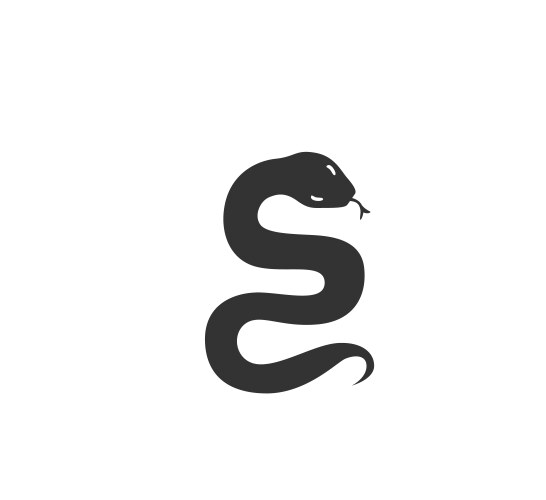 Snake reptile cartoon set Royalty Free Vector Image