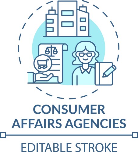 World consumer rights day logo icon design Vector Image