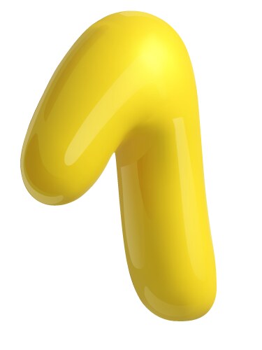 Number one Royalty Free Vector Image - VectorStock