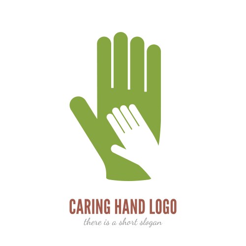 Lawn care logo design template Royalty Free Vector Image