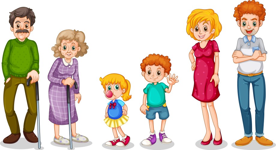 Family Members Clip Art Vector Images (over 790)