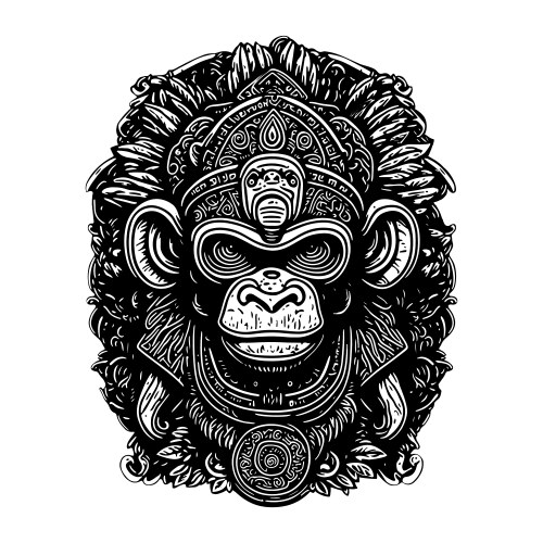 Aztec Monkey Tattoos