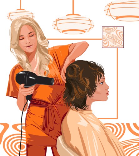 Haircut Royalty Free Vector Image - VectorStock