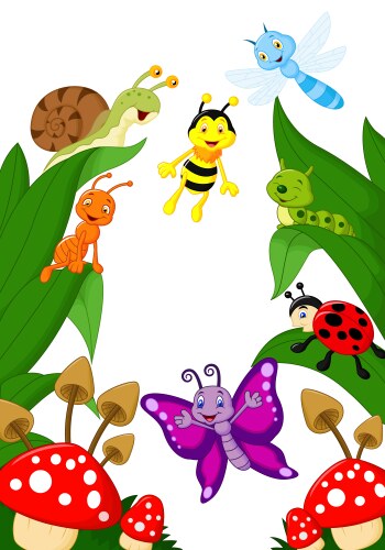 Small animal cartoon Royalty Free Vector Image