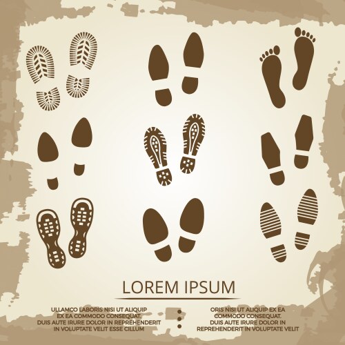 Footsteps Vector Images (over 12,000)