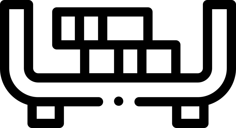 Baby book icon thin linear style design isolated Vector Image