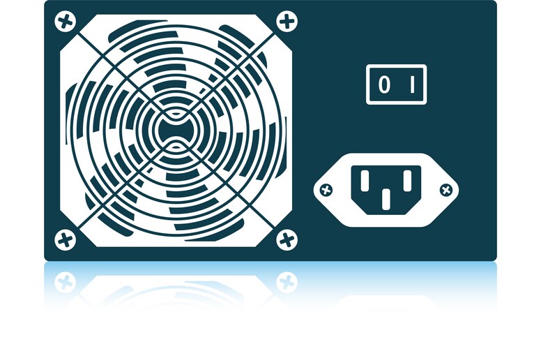 Power unit icon Royalty Free Vector Image - VectorStock