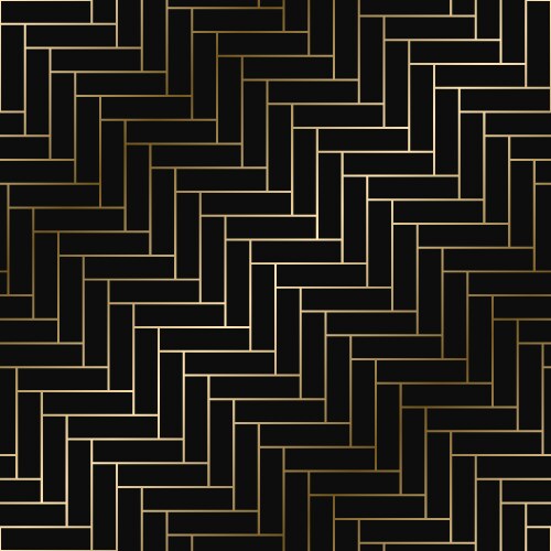 Seamless geometric luxury pattern Royalty Free Vector Image