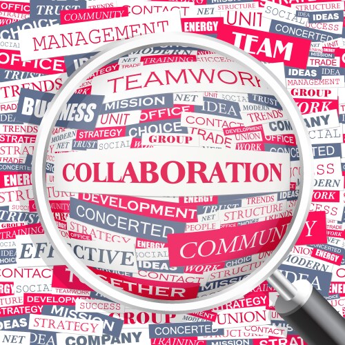 Work Collaboration Vector Images (over 40,000)