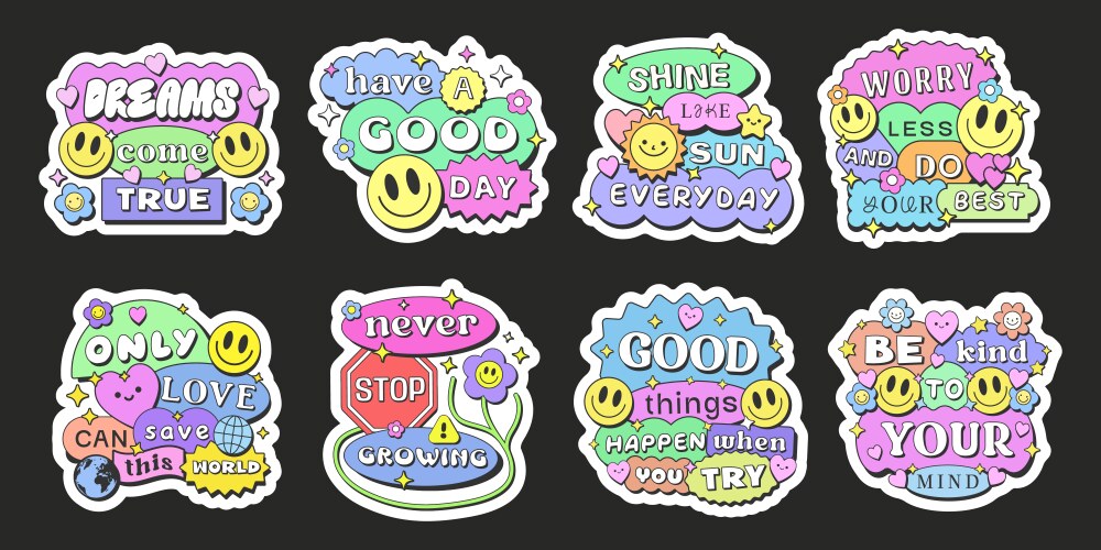 Cool Stickers Vector Images (over 46,000)