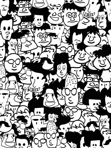 Cartoon Group of People Vector Images (over 120,000)
