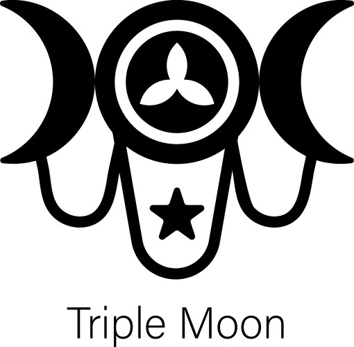 Triple Moon Vector Images (over 690)