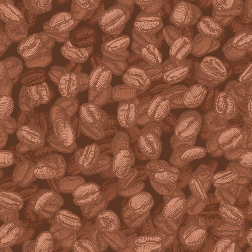 Green coffee beans Royalty Free Vector Image - VectorStock