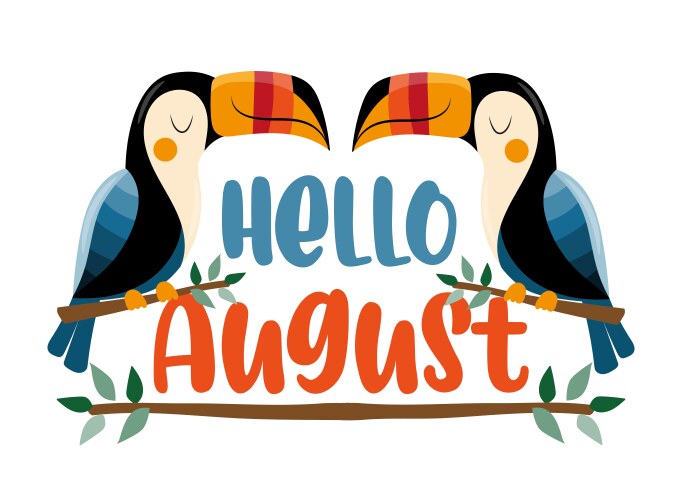 August Cartoon Vector Images (over 5,000)