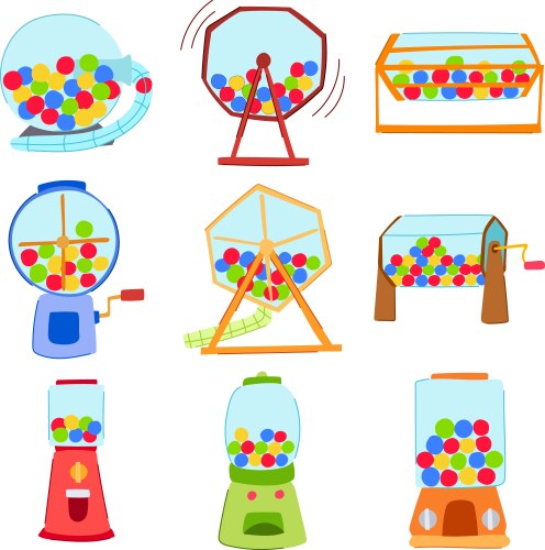 Ticket Cartoon Raffle Vector Images (over 390)