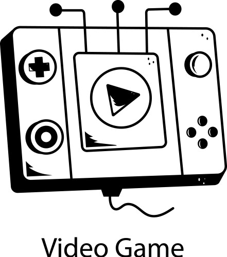 Video Game Drawing Vector Images (over 5,300)