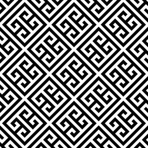 Greek key pattern background Royalty Free Vector Image