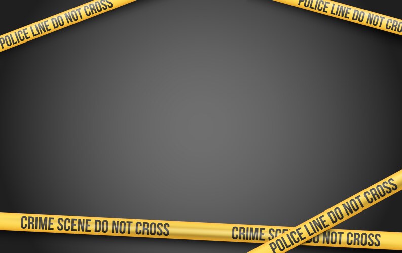 Black and yellow warning danger stop tape Vector Image