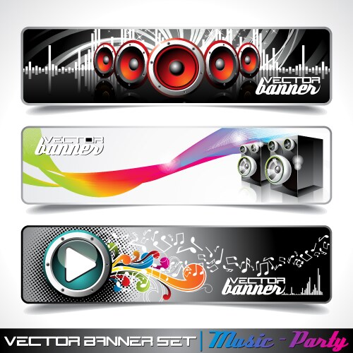 Musical Party Vibes Royalty Free Vector Image - VectorStock