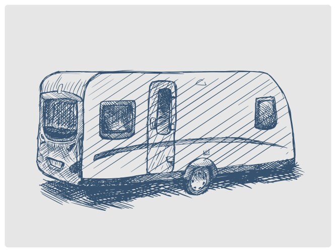 Camper Outline Vector Images (over 6,000)