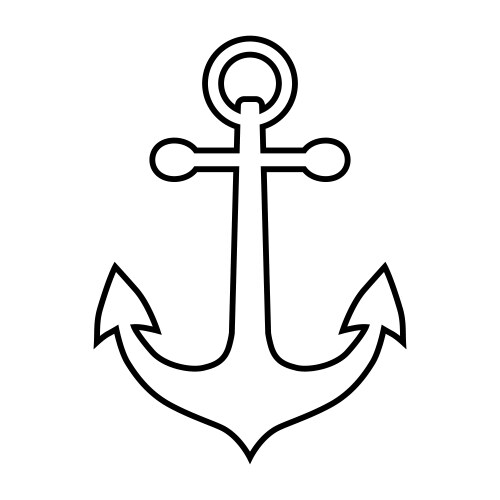 Anchor Outline Vector Images (over 10,000)
