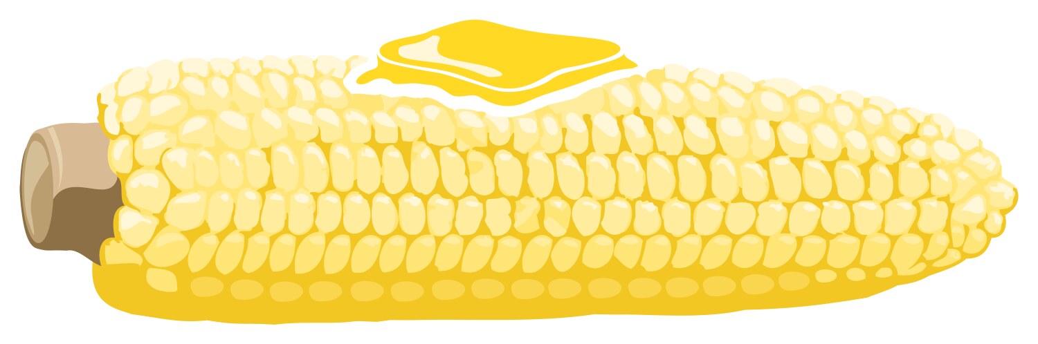 Corn icon Royalty Free Vector Image - VectorStock