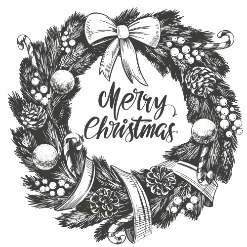 Christmas bells calligraphy lettering text symbol Vector Image