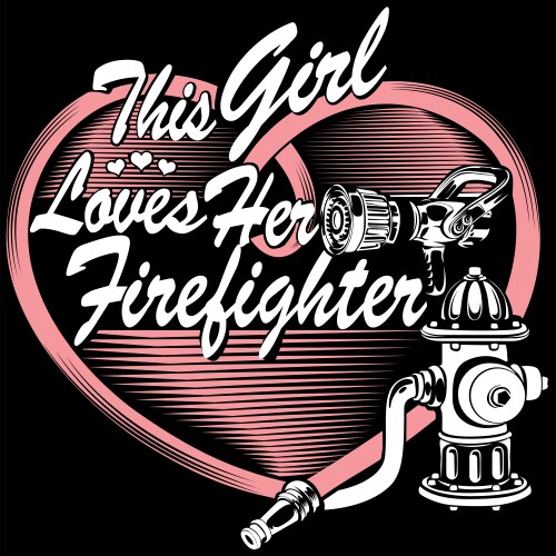 Poster for firefighter department design template Vector Image