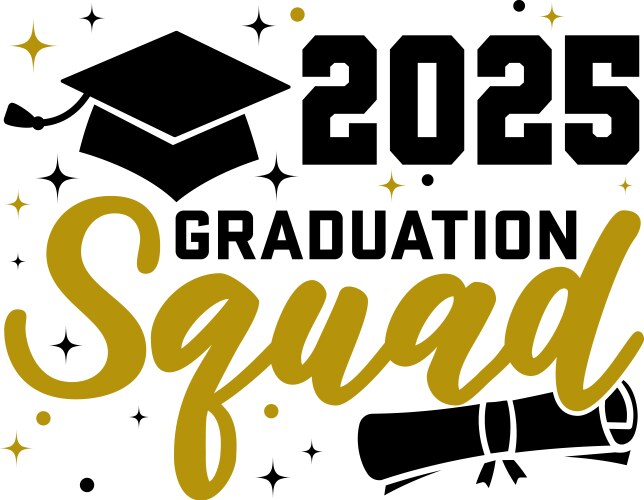 Class of 2026 Graduation Royalty Free Vector Image