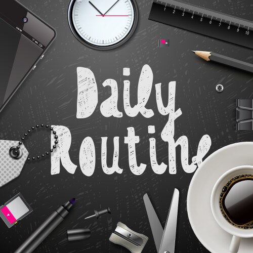 Daily Routine Vector Images (over 13,000)