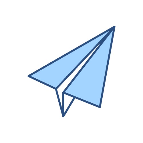 Paper Airplane Email Icon Vector Images (over 1,700)