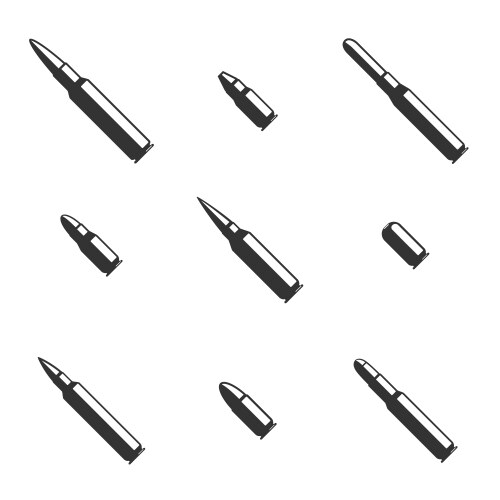 Metal bullet hole set input holes Royalty Free Vector Image