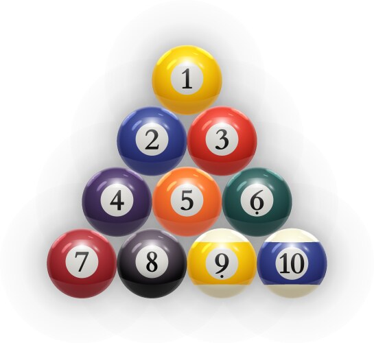 Billiard tournament Royalty Free Vector Image - VectorStock