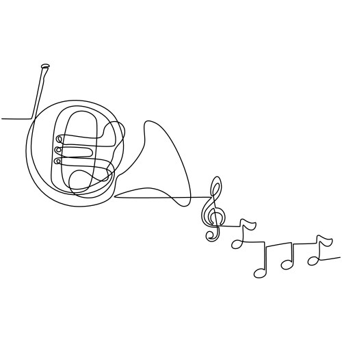 Musical Instruments Line Drawing Vector Images (over 6,000)
