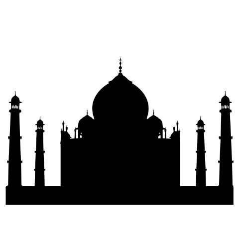 Taj Mahal Outline Vector Images (over 1,000)
