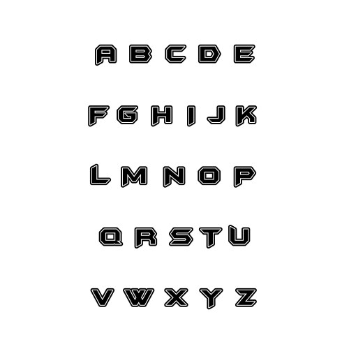 Double Fonts Vector Images (over 2,700)