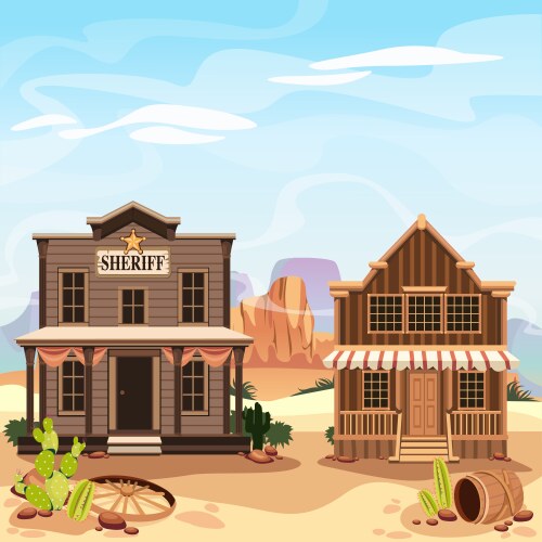 Old West Cartoon Vector Images (over 5,300)