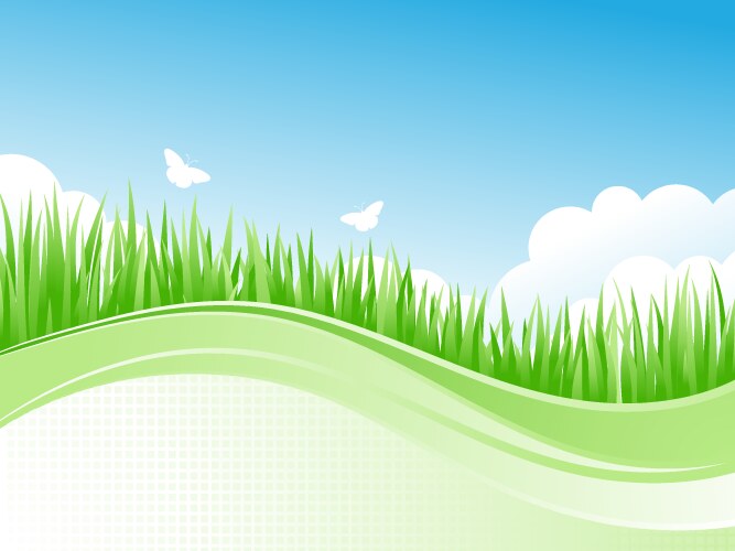 Nature theme background Royalty Free Vector Image