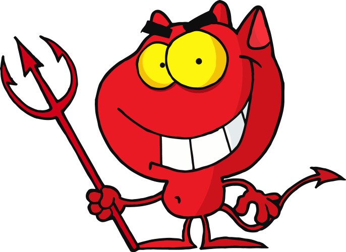 Devil kid Royalty Free Vector Image - VectorStock